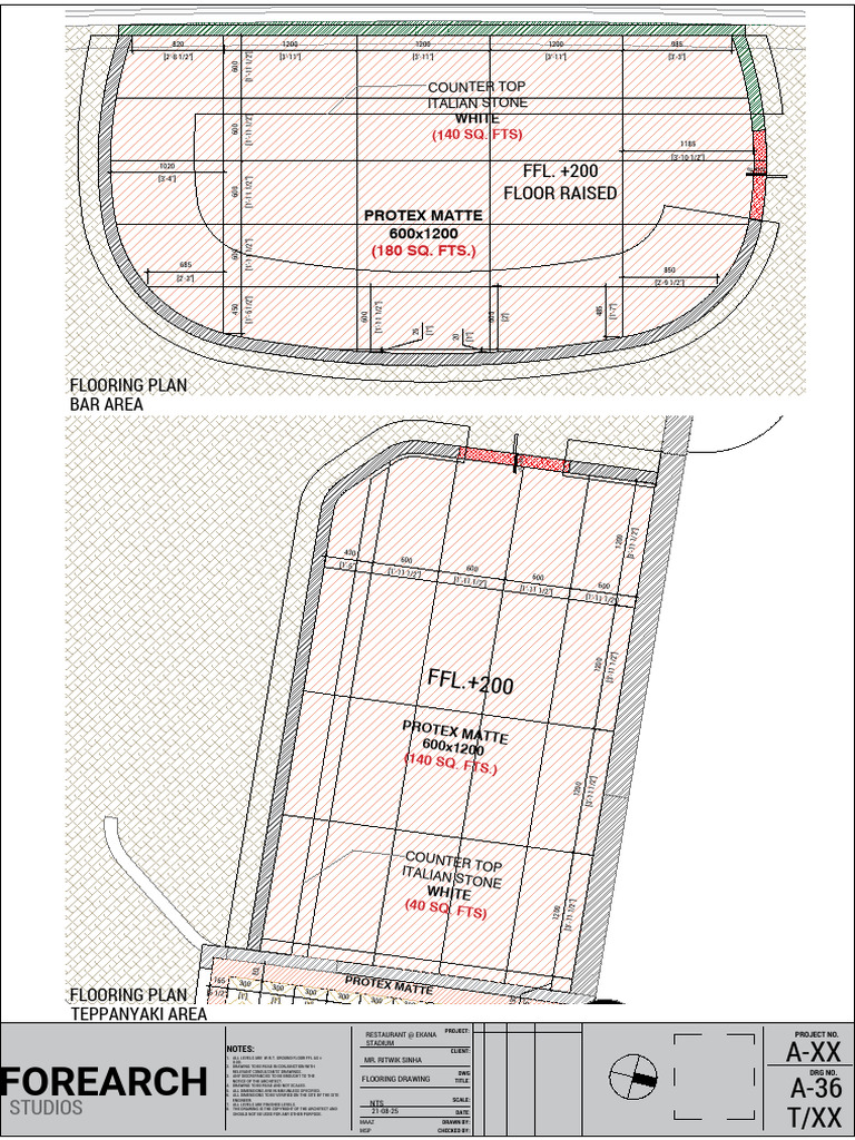 Restaurant Flooring Plan Details | PDF | Chess Theory | Chess Openings