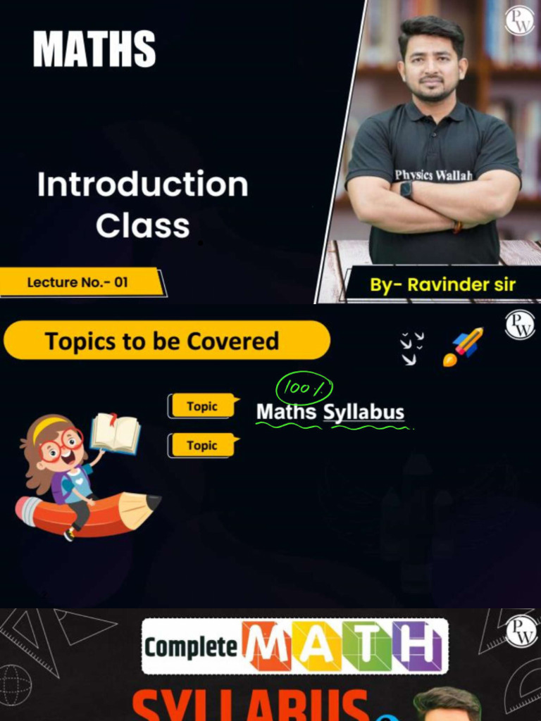 Introduction 01 - Class Notes | PDF