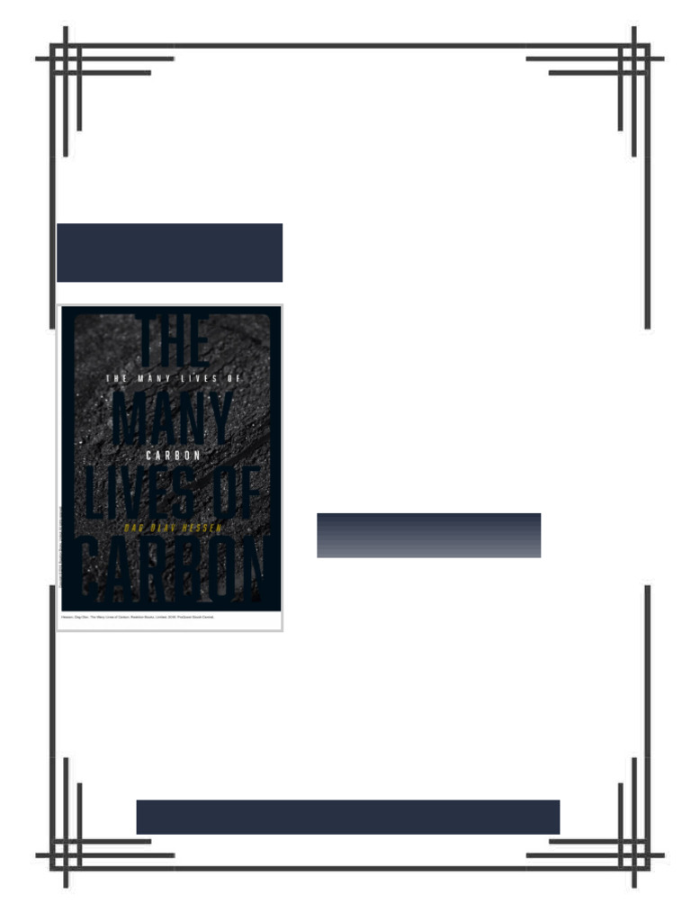 The Many Lives of Carbon 1st Edition Dag Olav Hessen eBook learning edition | PDF