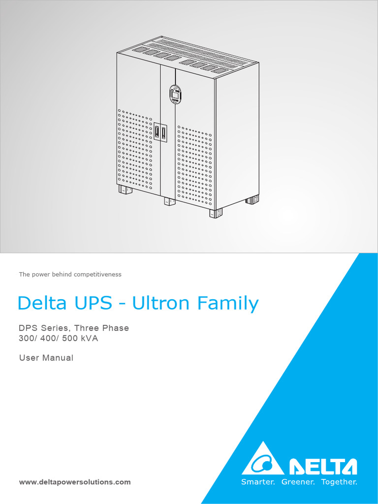 Ultron DPS Series User Manual | PDF | Power Supply | Alternating Current