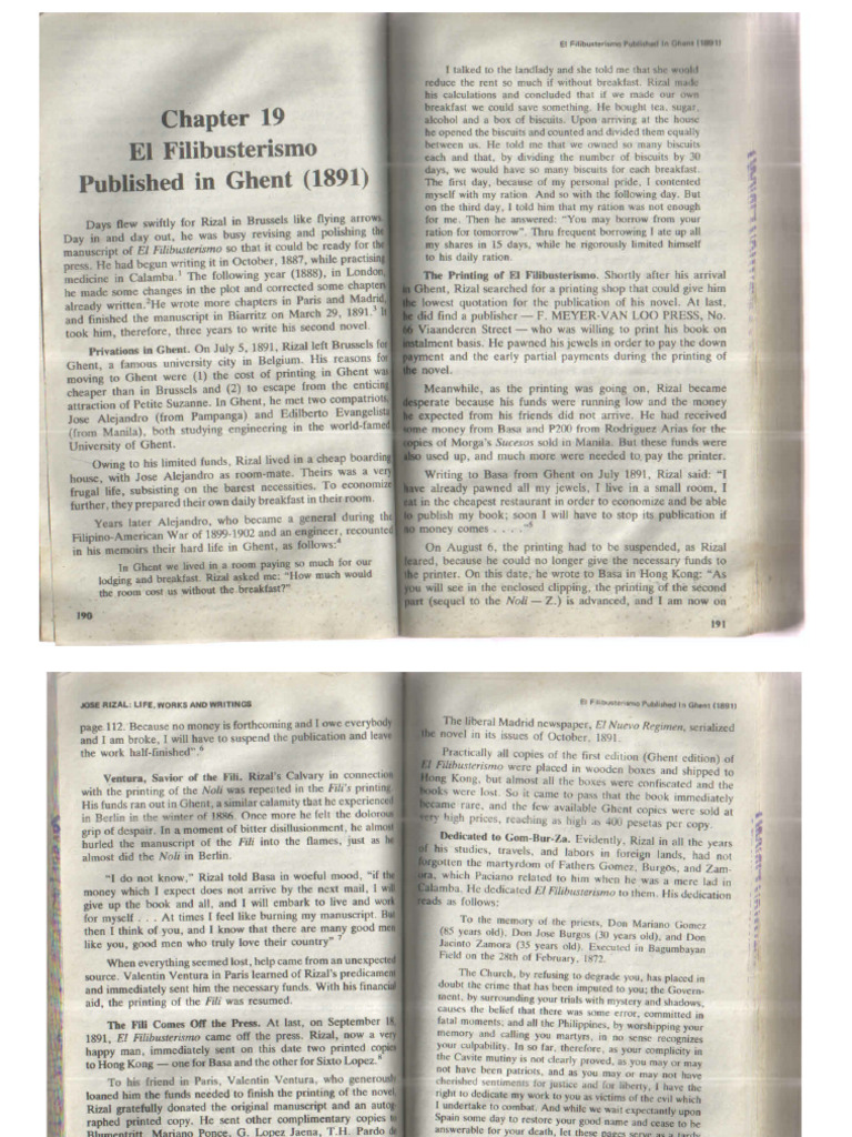 El Fili Readings | PDF