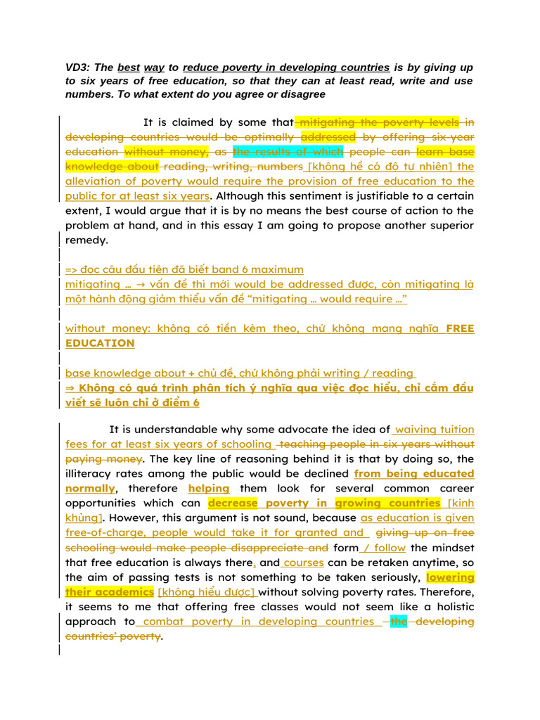 Free Education | PDF | Economies