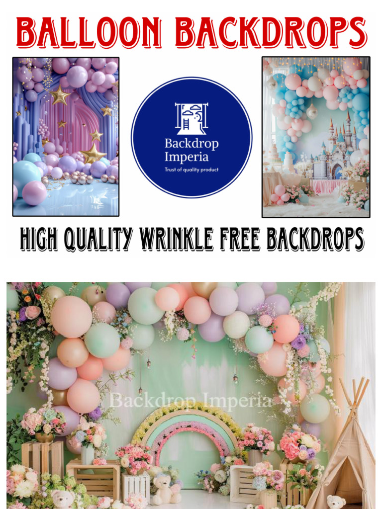 Balloon Backdrops | PDF
