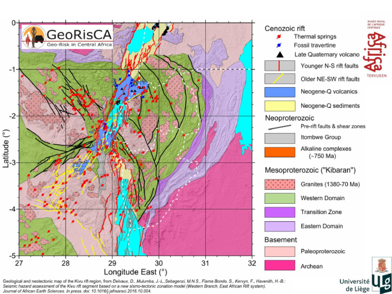 GeoRisCA - Geological and Netectonic Map | PDF