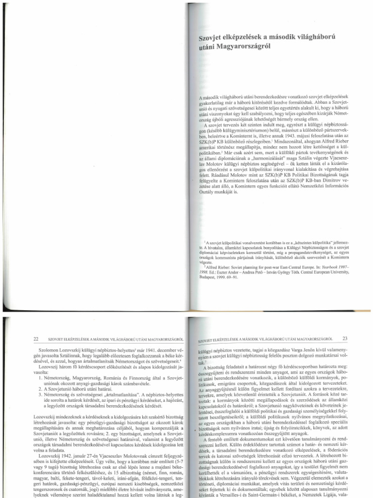 Barath Magdolna_A Kreml Arnyekaban_Szovjet Elkepzelesek a Masodik Vilaghaboru Utani ...