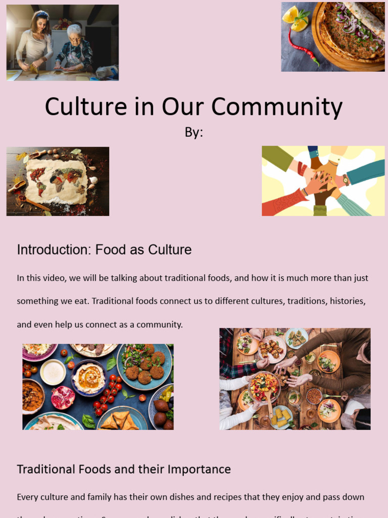 Food as a Cultural Connector | PDF | Recipe | Restaurants