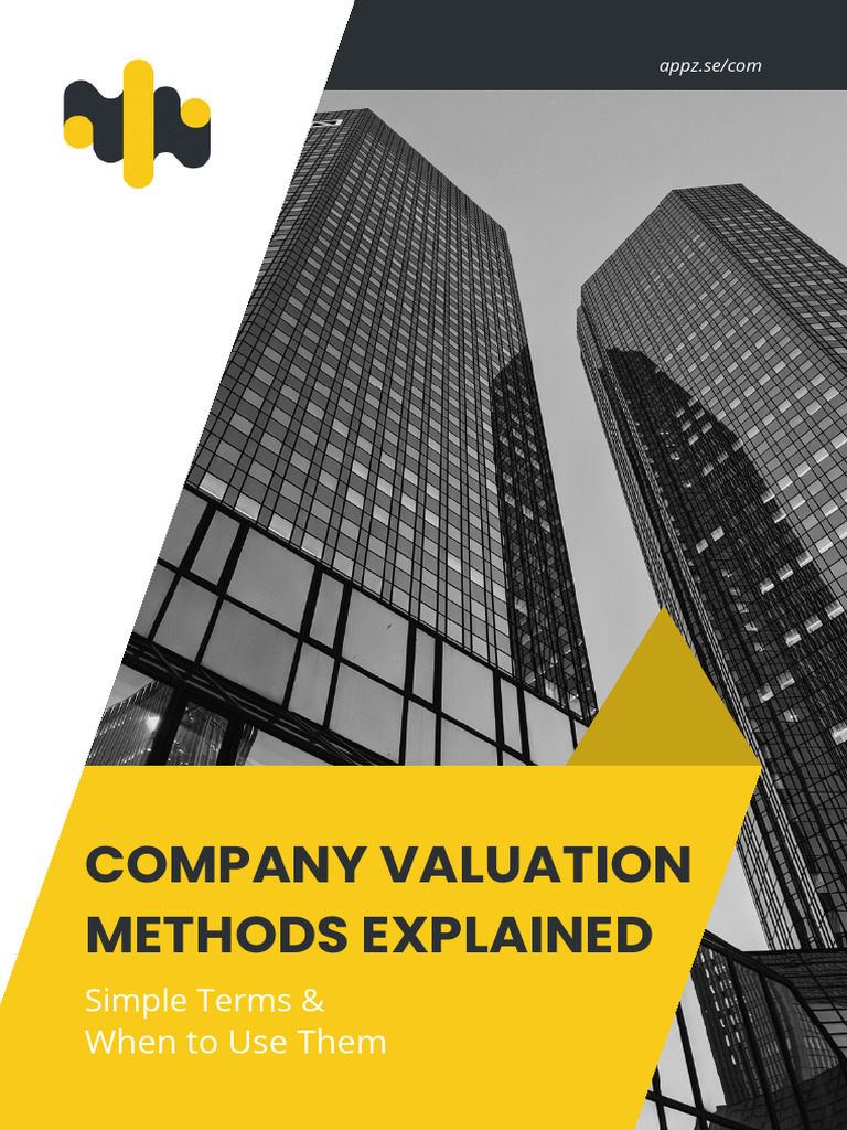 Company Valuation Methods Explained | PDF | Valuation (Finance ...