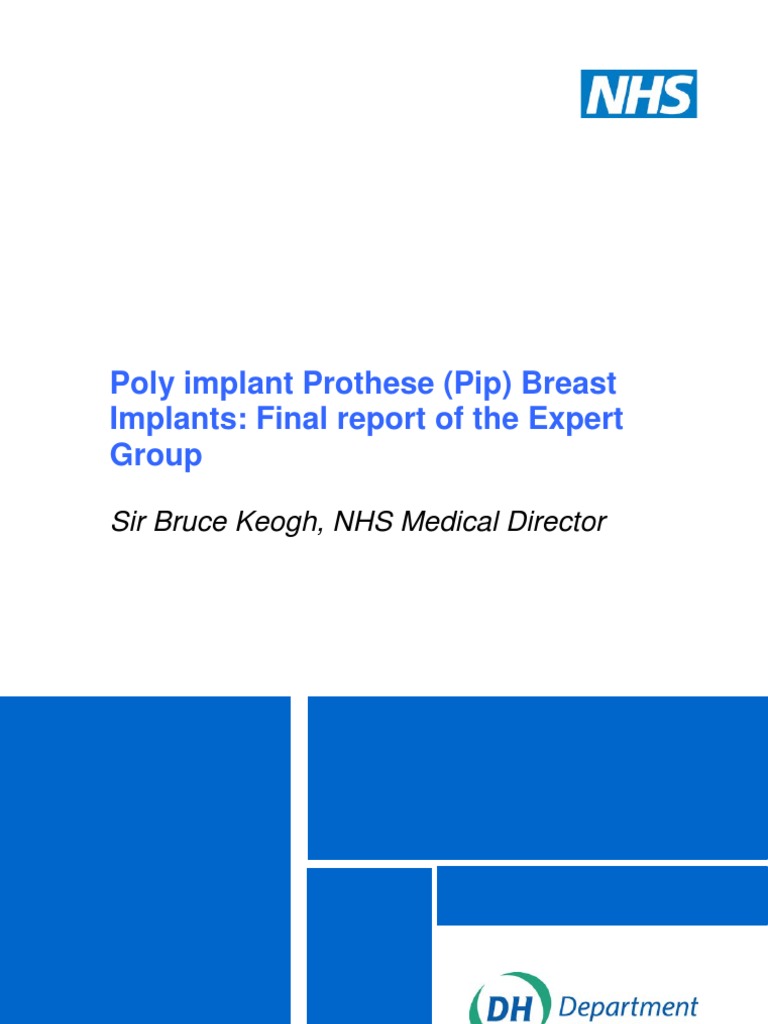 NHS PIP Implants Juny 2012 | PDF | Breast Cancer | Risk