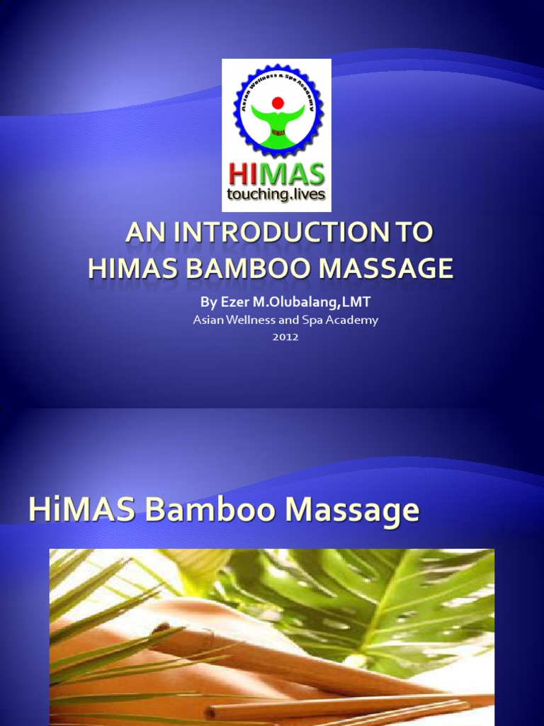 Bamboo Massage An Introduction Pdf