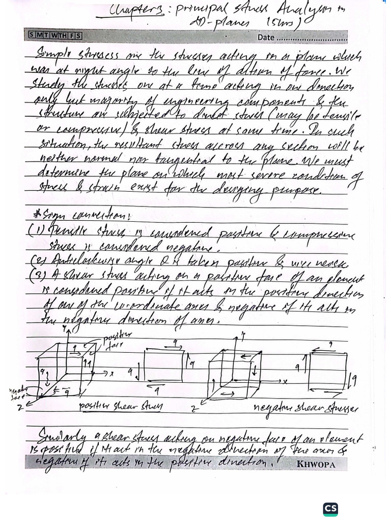 Principal Stress Analysis | PDF