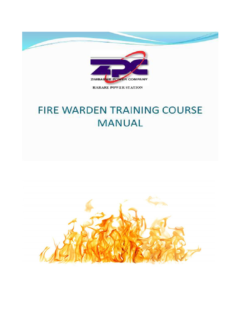 Fire Warden Training Manual | PDF | Fires | Firefighting