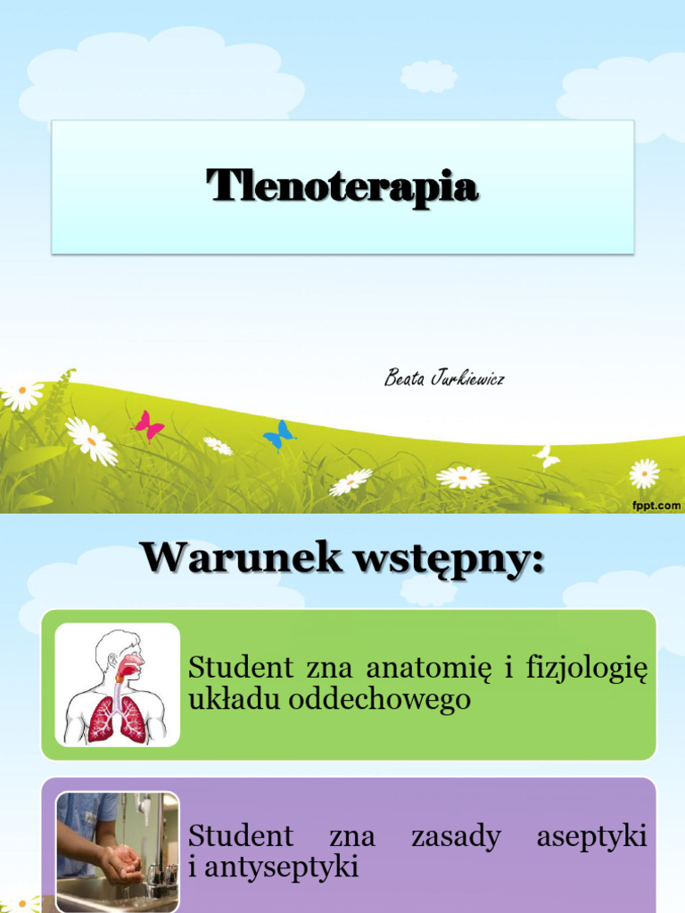Tlenoterapia i Inhalacje | PDF
