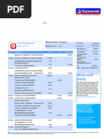 Nationwide FlexAccount Statement Guide | PDF | Overdraft | Cash