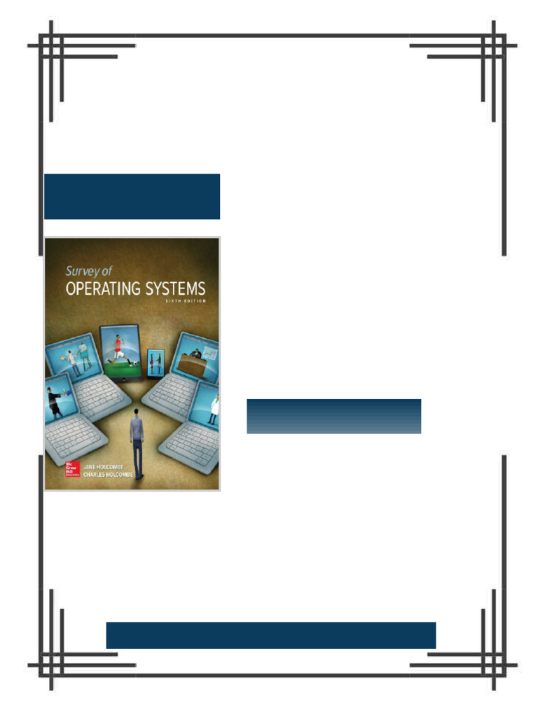 Survey of Operating Systems 6th Edition Jane Holcombe - eBook PDF eBook full-length version ...