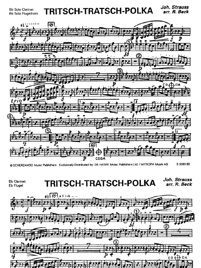 03 Tritsch Tratsch Polka | PDF
