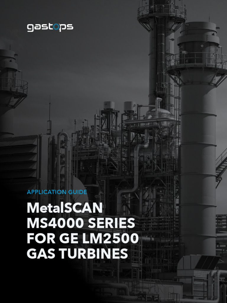 MetalSCAN MS4000 Guide for GE LM2500 | PDF | Gas Turbine | Pump