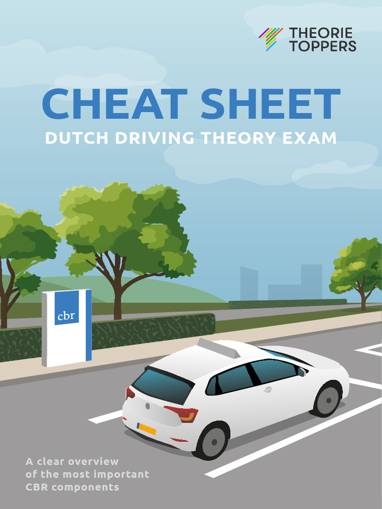 Auto Cheat Sheet Oefenbijlage Eng | PDF | Traffic | Intersection (Road)