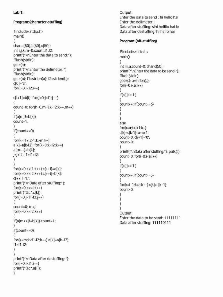 CN Lab | PDF