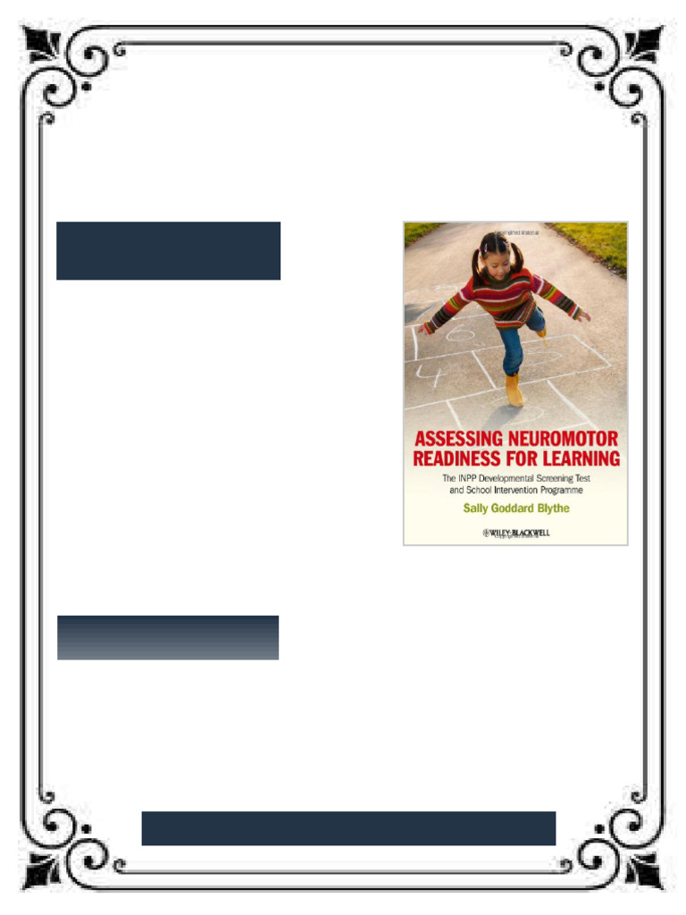 Assessing Neuromotor Readiness for Learning The INPP Developmental ...