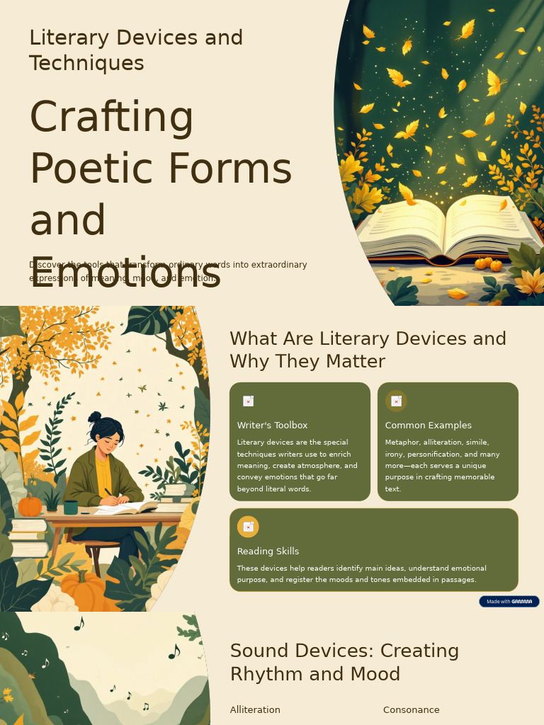 Mastering Literary Devices for Writers | PDF | Poetry | Metaphor