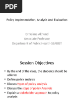 CDC Policy Analytical Framework Guide | PDF | Policy | Cost–Benefit ...