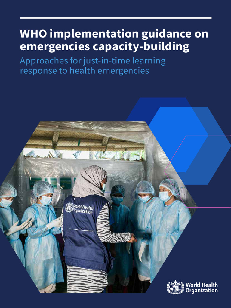 WHO Guidance on Emergency Learning | PDF | Learning | Capacity Building