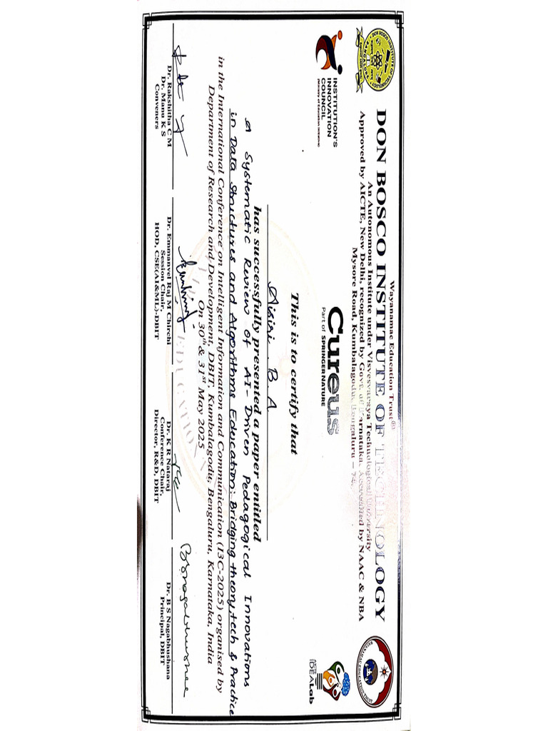 Cureus Certificates Rotated | PDF