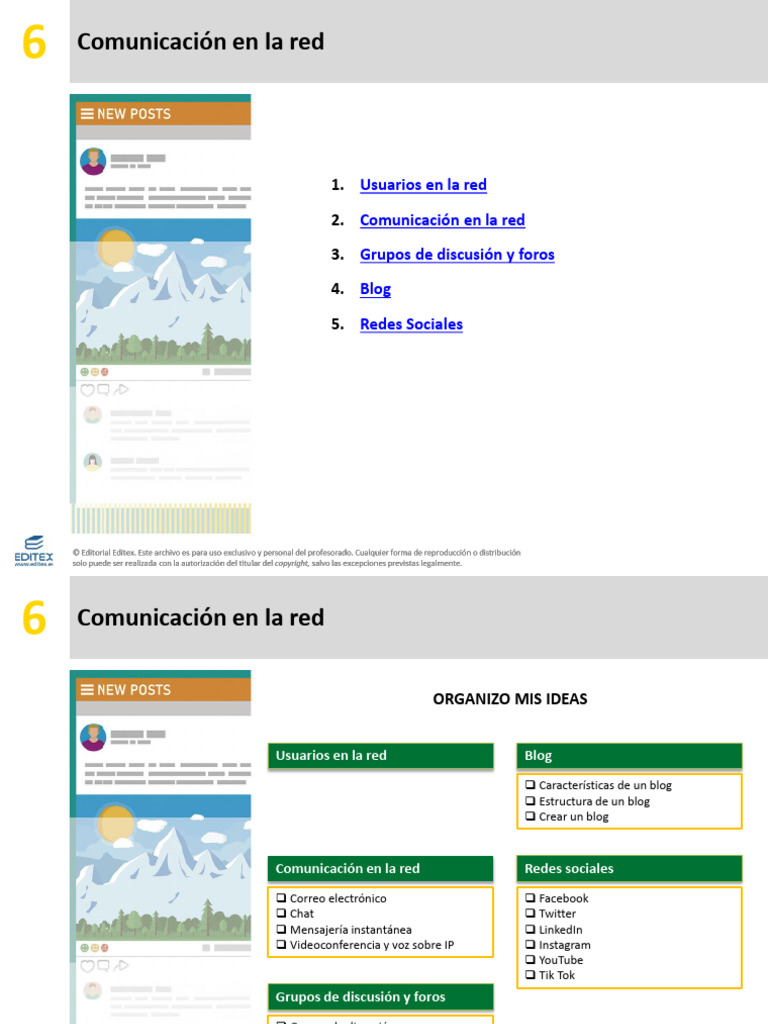 Tema 6. Comunicación en la red | PDF | Chat en linea | Voz sobre IP