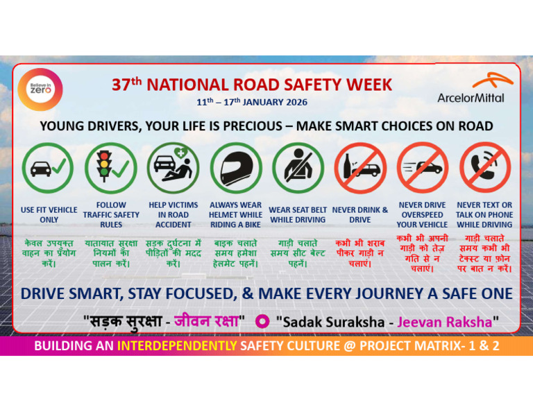 Road Safety Sign - Matrix - 1&2 (6x4) | PDF