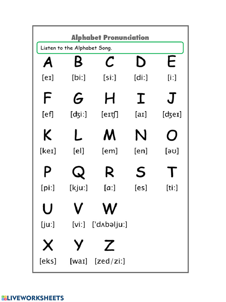 Alphabet | PDF