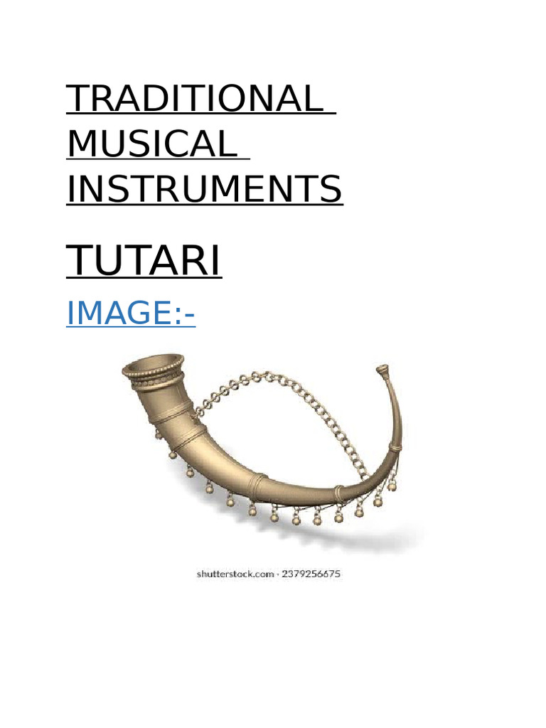 Traditional Indian Instruments: Tutari & Tanpura | PDF | String ...