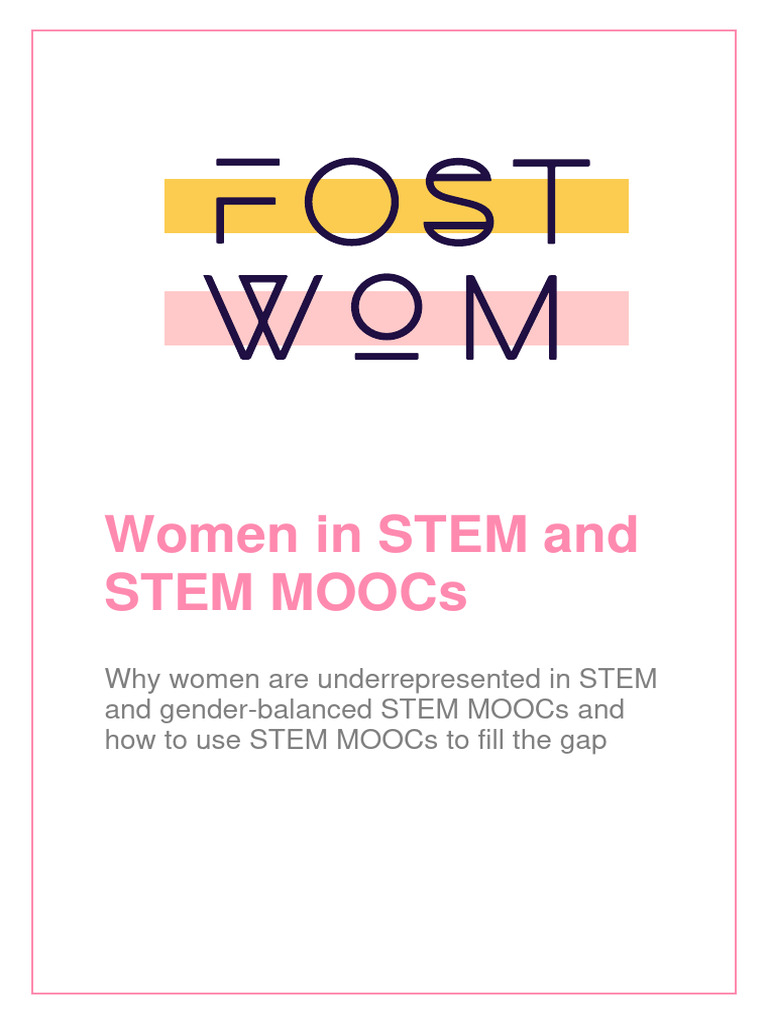 Women in Stem and Stem Moocs | PDF | Science, Technology, Engineering, And Mathematics | Massive ...