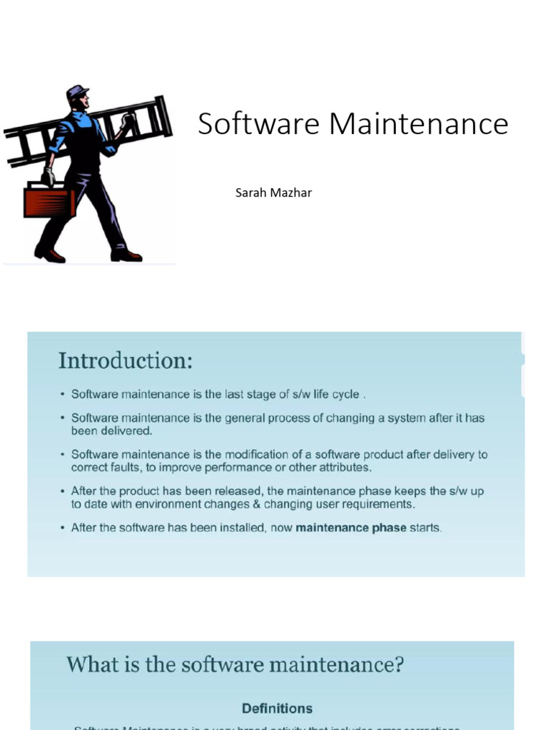 Perfective Software Maintenance Explained | PDF