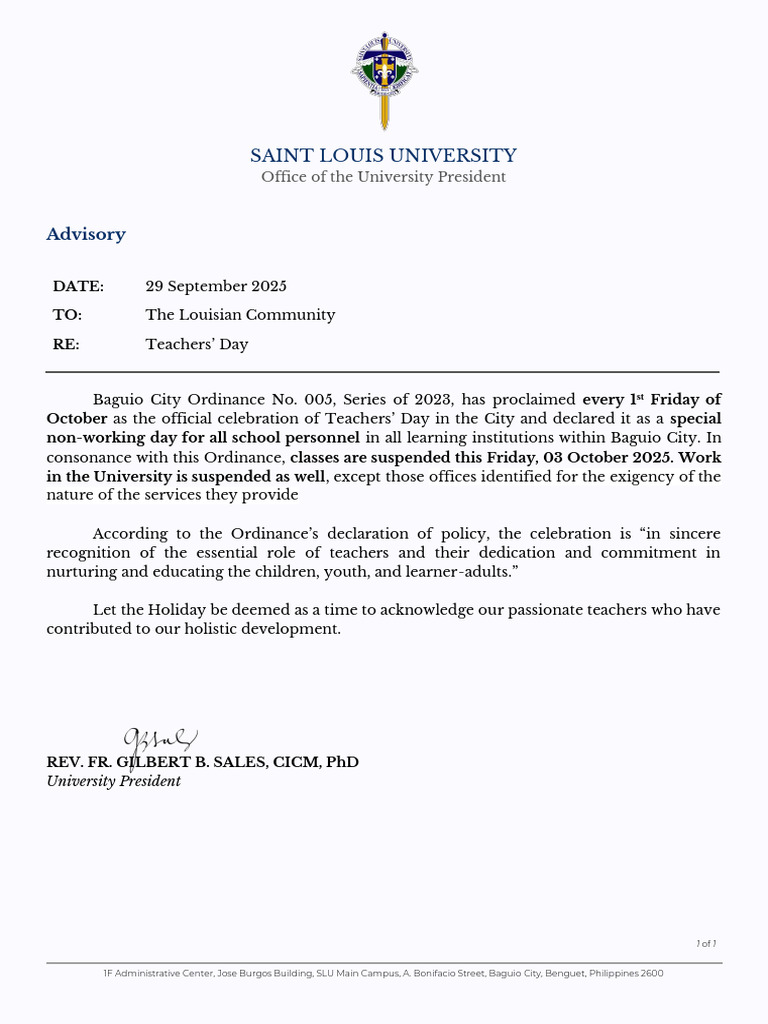 Advisory Teachers-Day | PDF