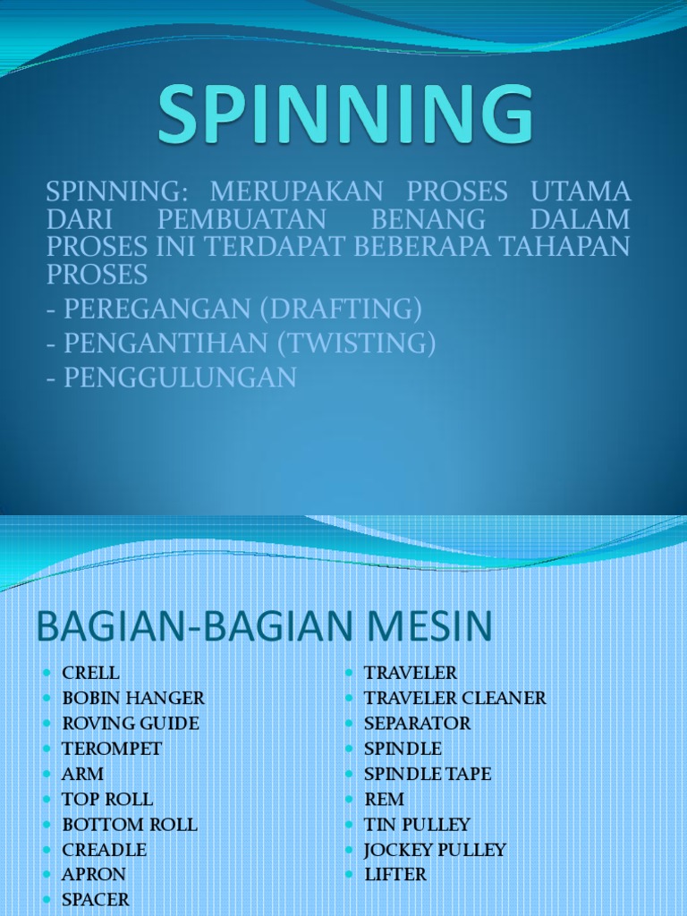 Spinning | PDF
