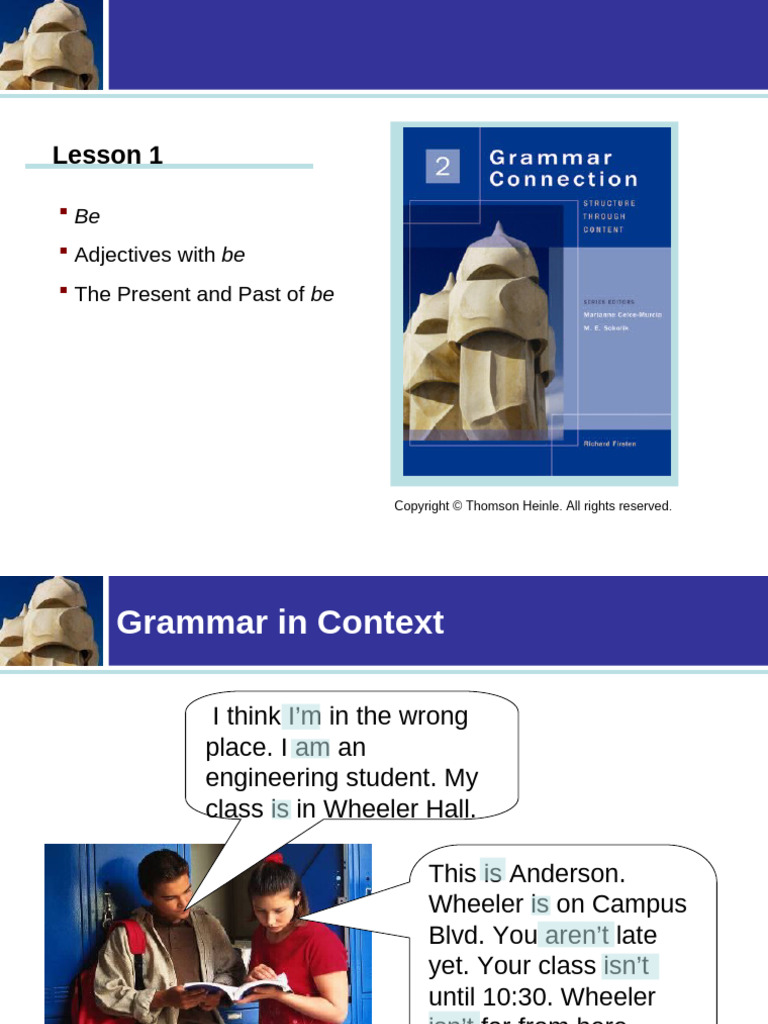 Verb To Be (Am-Is-Are vs. Was-Were | PDF | Subject (Grammar) | Verb