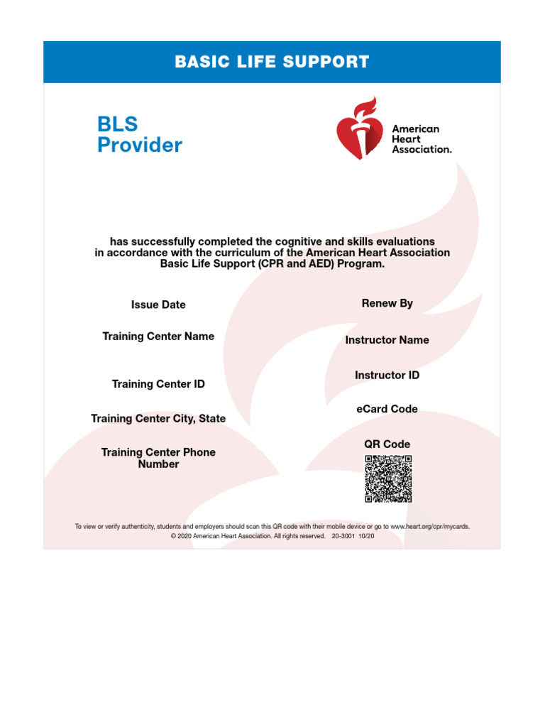 BLS 2023 | PDF