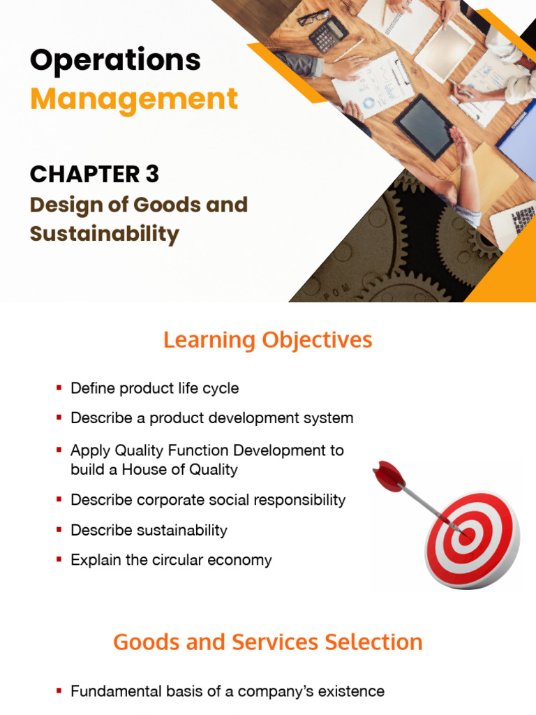 03 - Design of Goods, Sustainability 251 | PDF | Competitive Advantage ...