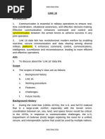 Link 16 Spectrum Operations Policy | PDF | Telecommunications