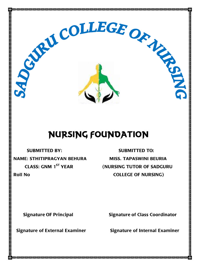 Sadguru College of Nursing | PDF