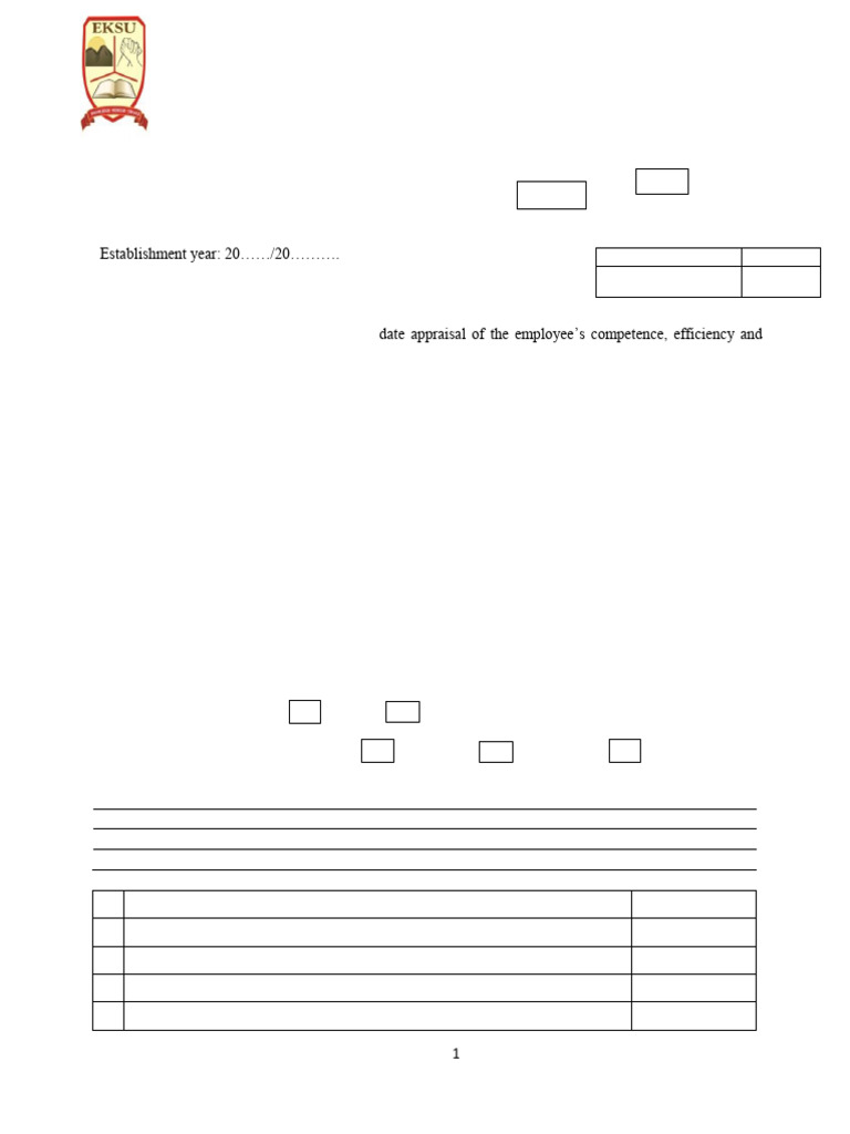 APER-FORM-FORMAT-FOR-NON-TEACHING-SENIOR-STAFF-latest | PDF | Teachers