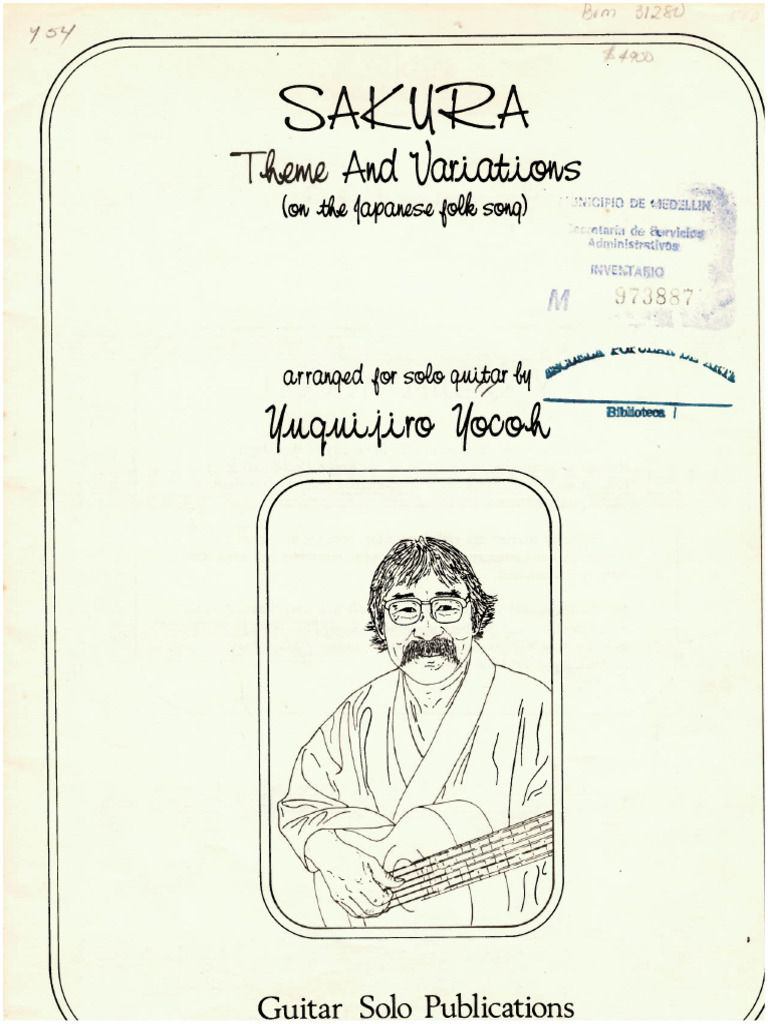 Guitar Sakura Variations | PDF