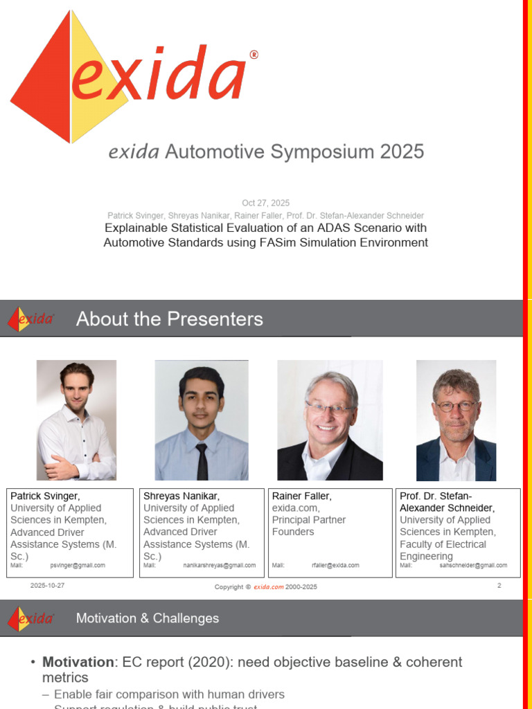 Explainable Evaluation of ADAS Safety | PDF | Simulation