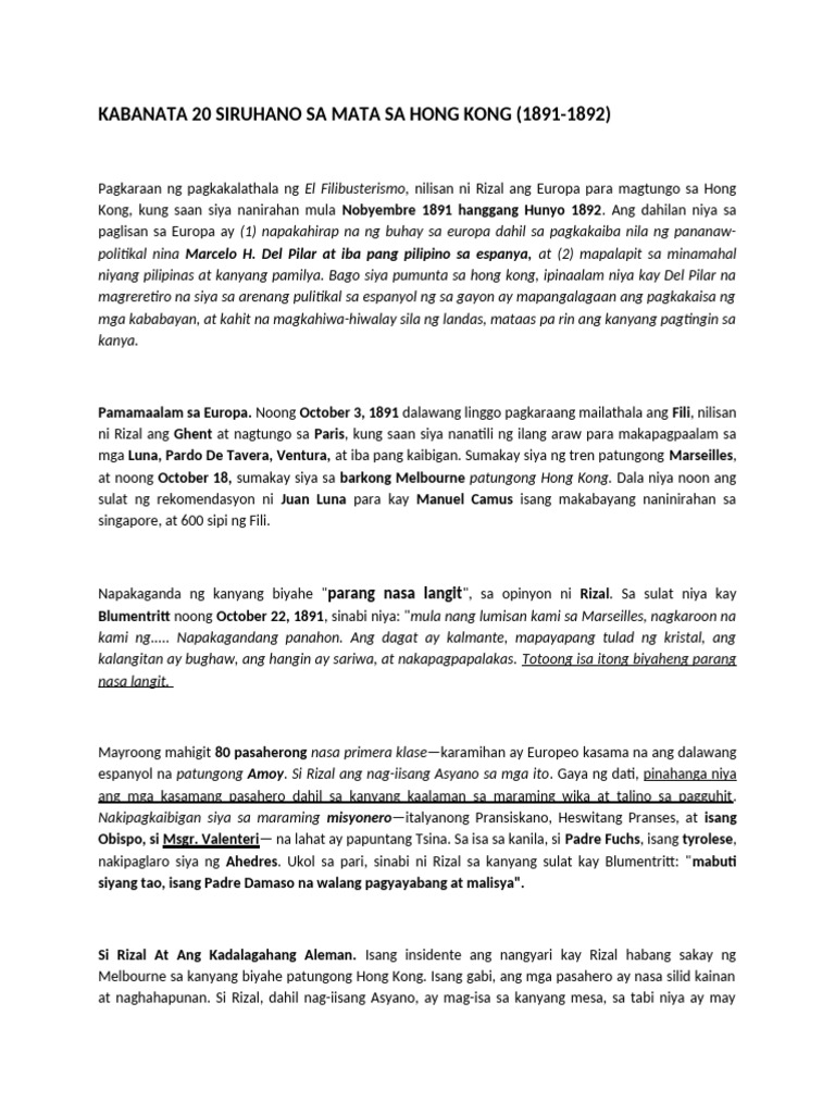 Kabanata 20-21 Rizz-WPS Office | PDF