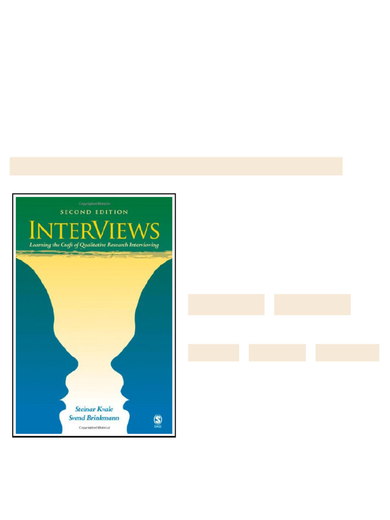 (Ebook) InterViews: Learning the Craft of Qualitative Research ...
