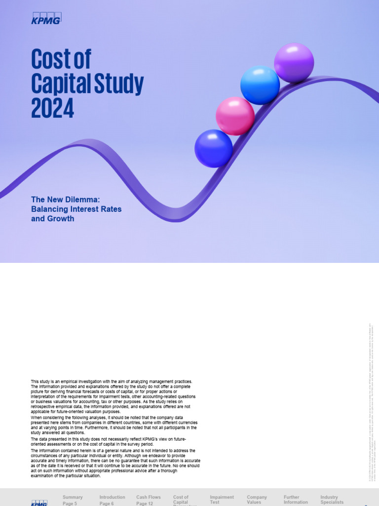 Cost of Capital Study 2024.PDF.coredownload.inline | PDF | Inflation ...