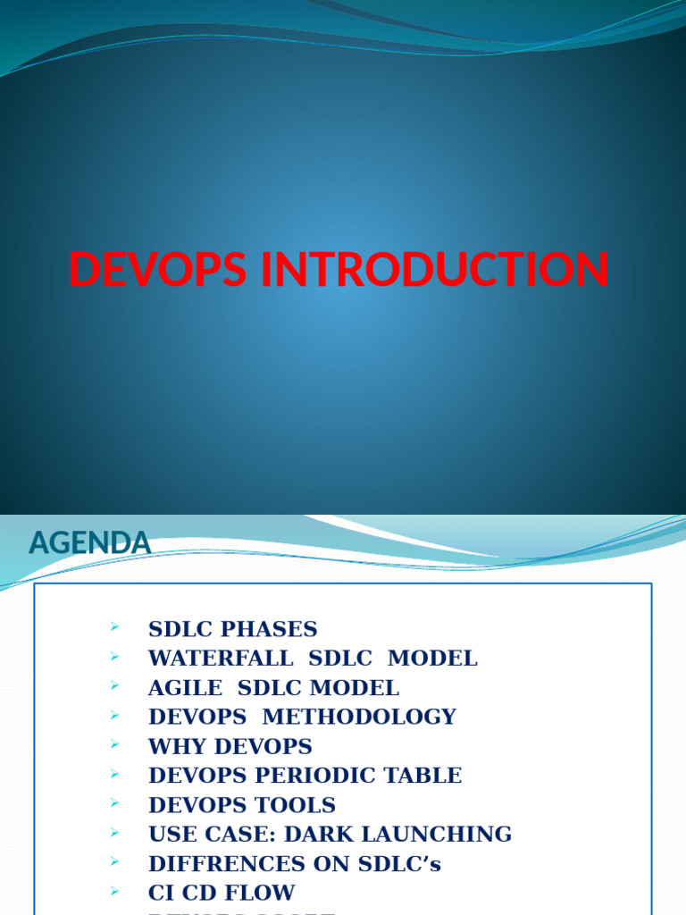 Devops Introduction v1 | PDF | Software Development Process | Agile ...