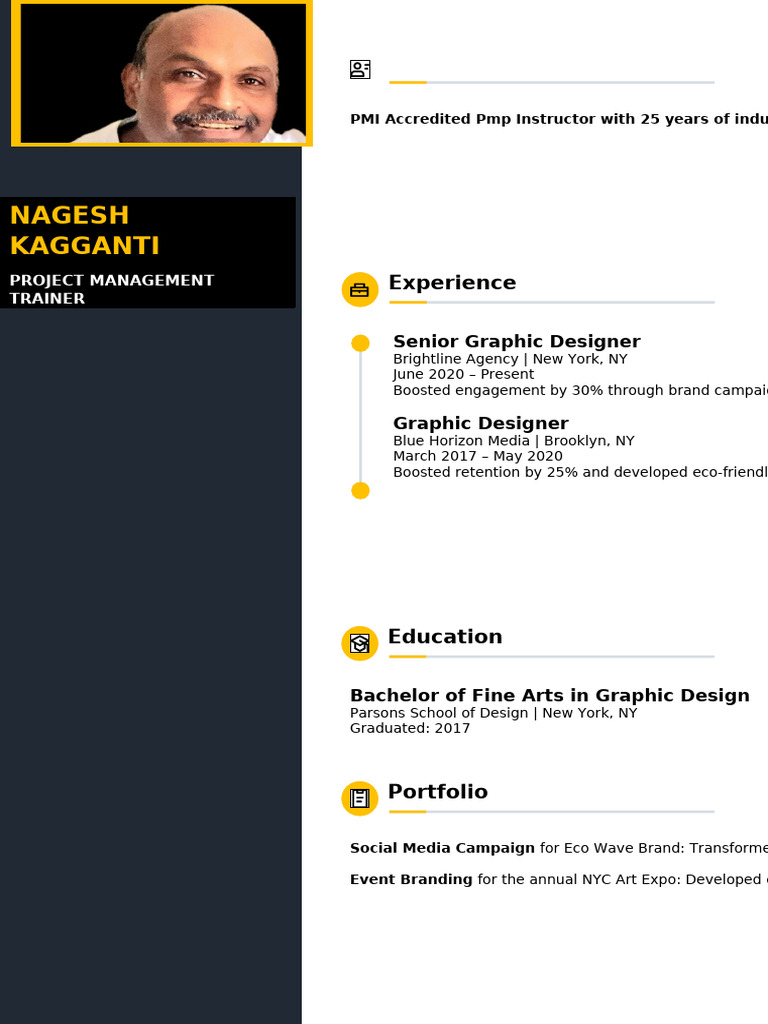 Modern Resume Template | PDF
