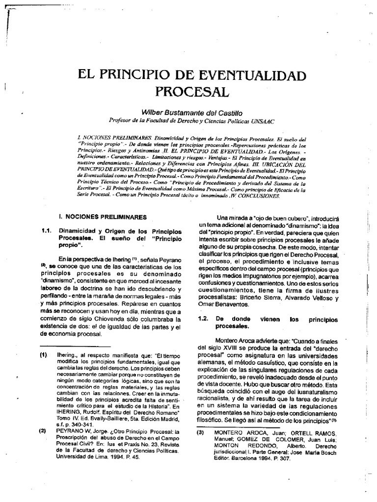 +El+Principio+de+Eventualidad+Procesal,+Wilber+Bustamante+Del+Castillo ...