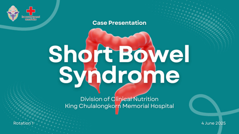 Short Bowel Syndrome Case Study | PDF